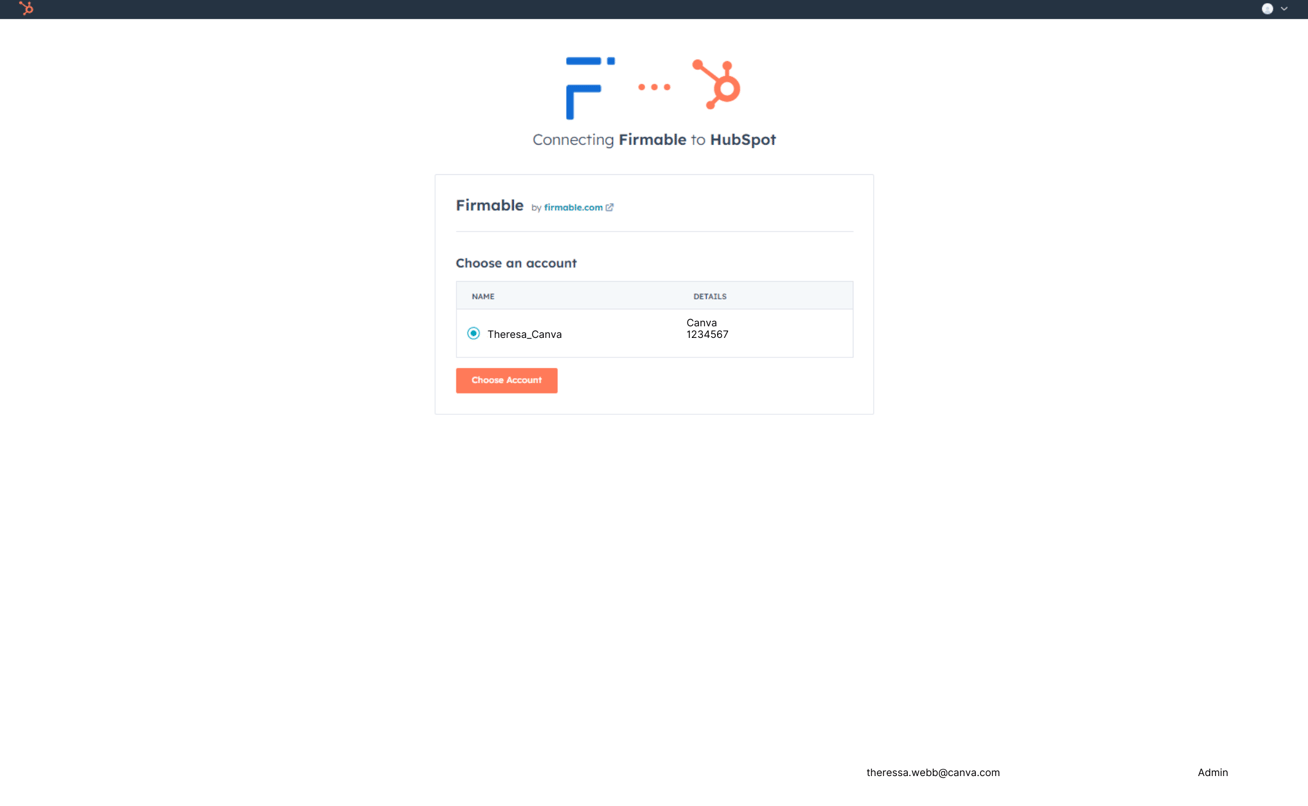 How to connect the Firmable Enrichment HubSpot app