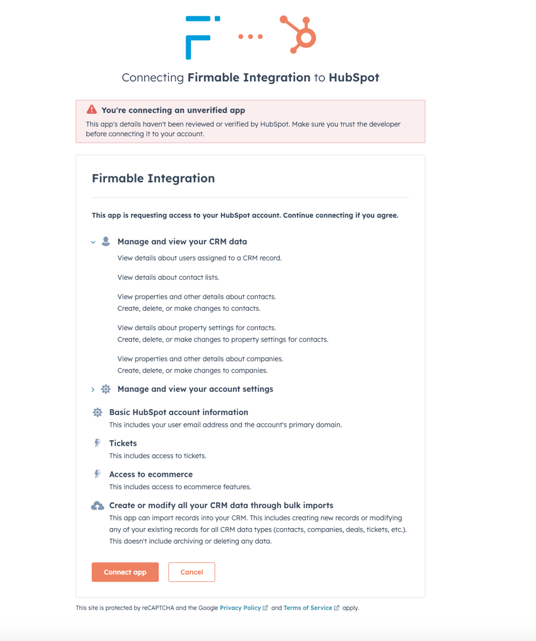 How to connect the HubSpot Integration