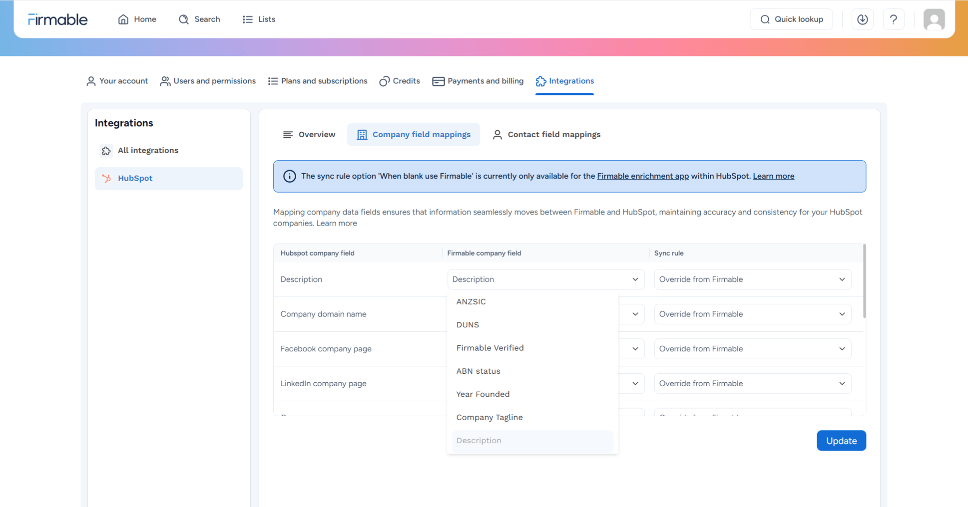 How to connect the HubSpot Integration